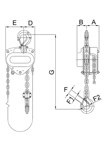 Tiger ROV Compatible Chain Block | Durham Lifting