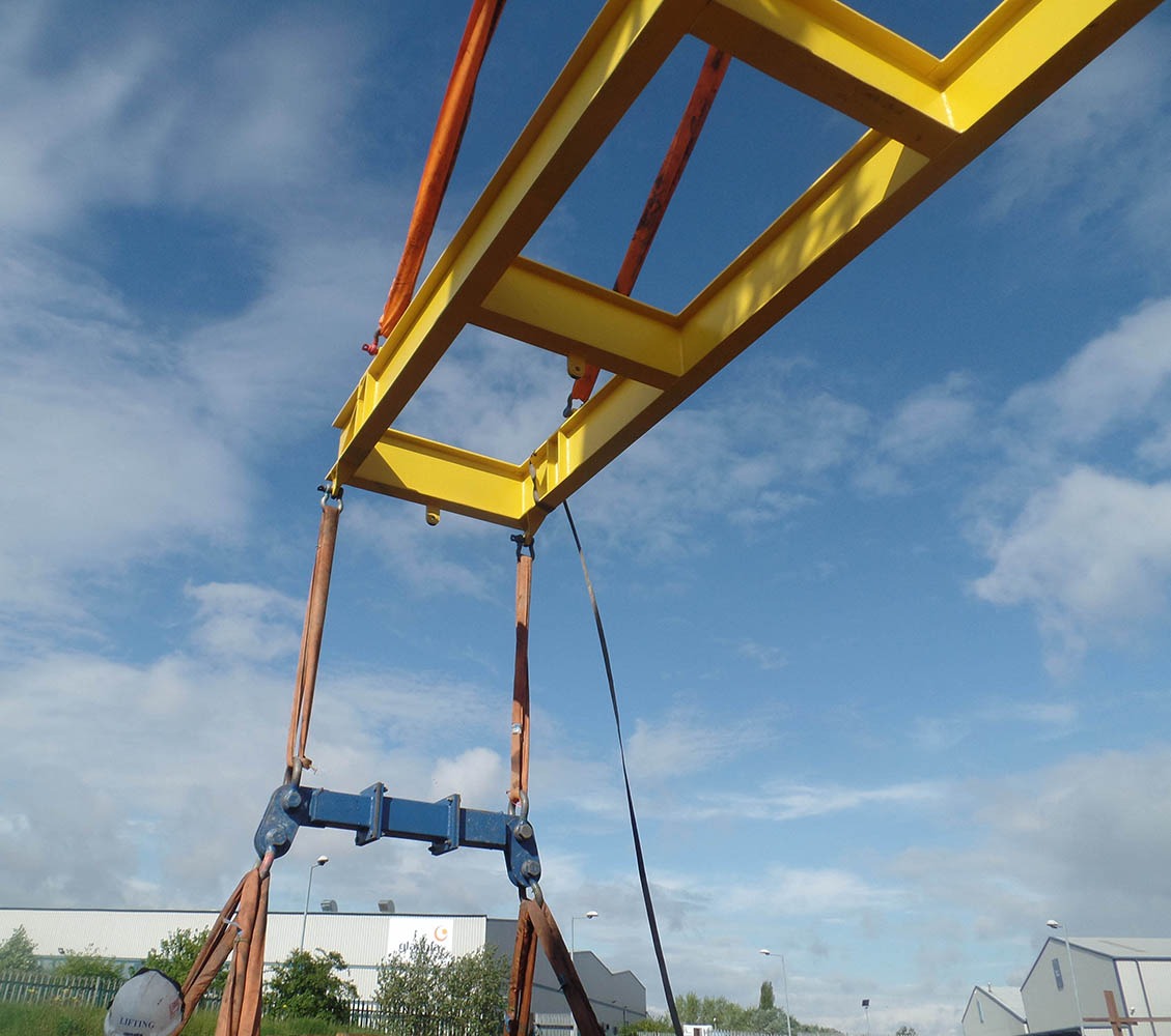 Proof Load Testing UK | 3000 Tonne | Test Bed | Durham Lifting