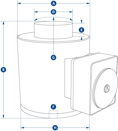 Straightpoint ATEX / IECEX Wireless Compression Load Cell | Durham Lifting