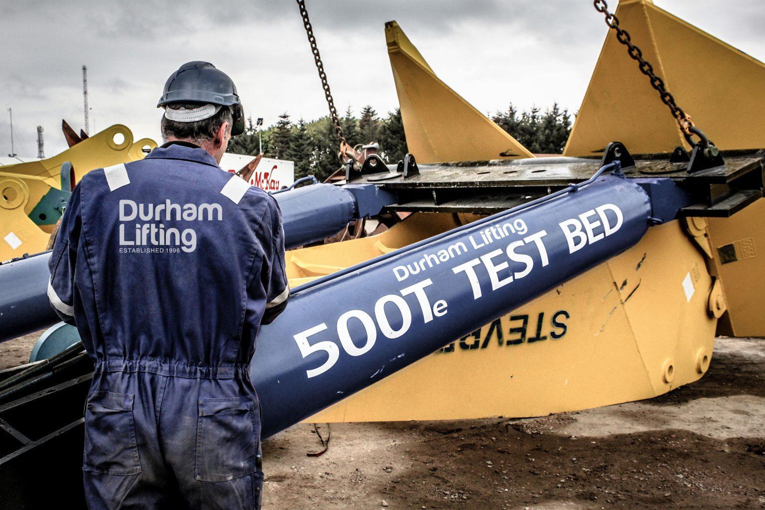 500 Tonne Horizontal Test Bed | Durham Lifting