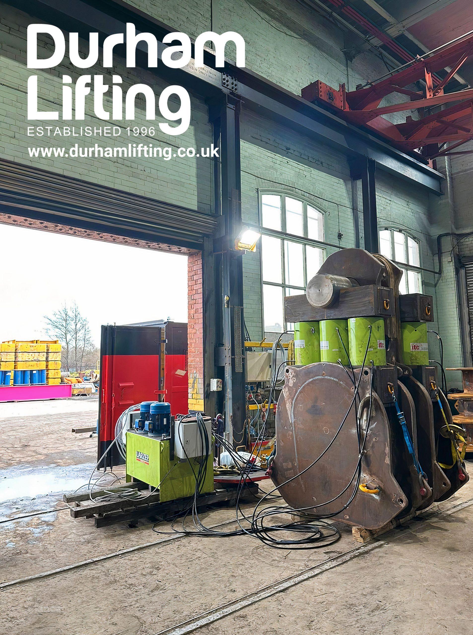 Investment in a 3000 Tonne Test machine | Durham Lifting