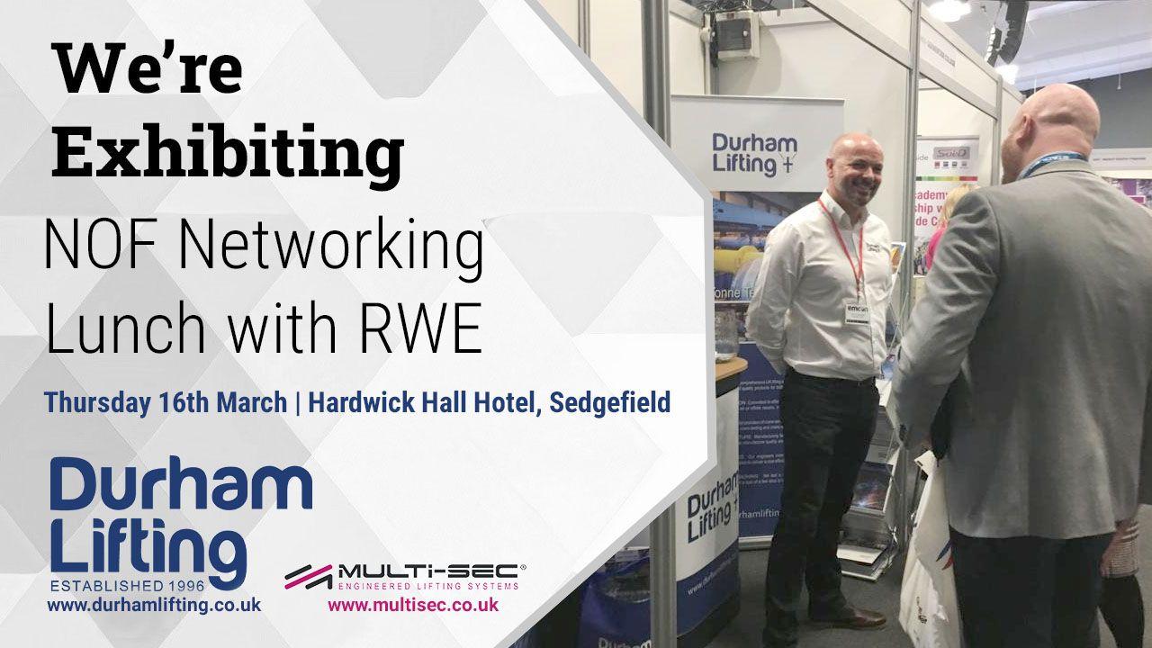 NOF networking Lunch with RWE Event | Durham Lifting